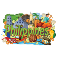 Philippines Doodle Sticker