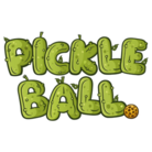Pickle Ball Letters Sticker