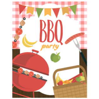 BBQ Car Stickers and Decals