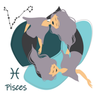 Pisces Zodiac & Astrology Stickers & Car Decals