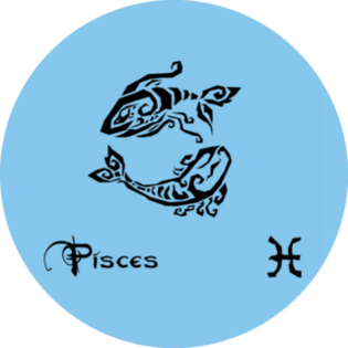 Pisces Zodiac & Astrology Stickers & Car Decals