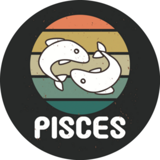 Pisces Zodiac & Astrology Stickers & Car Decals