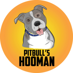 Pitbull's Hooman Sticker