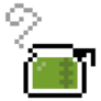 Pixel Art Matcha Drink Sticker