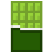 Pixel Matcha Chocolate Sticker