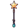 Pixel Wizard Star Sticker
