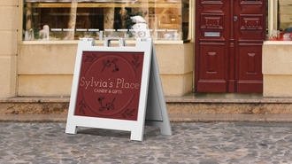 A-Frame Signs - Custom, Heavy-Duty Plastic Stands