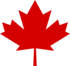 Pointy Canada Leaf Sticker