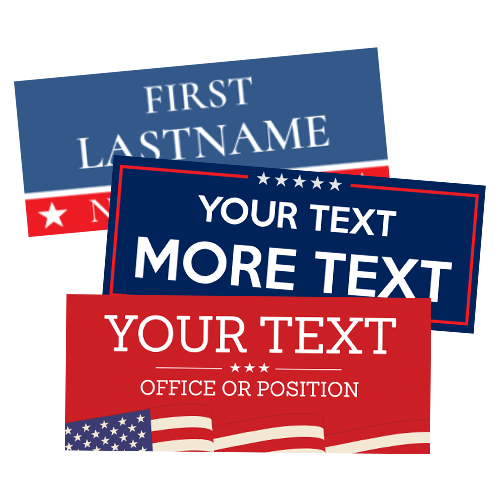 Political Stickers - Promote Your Office or Candidate