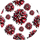 Pom Poms Sticker