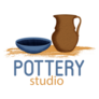 Pottery Studio Logo Sticker
