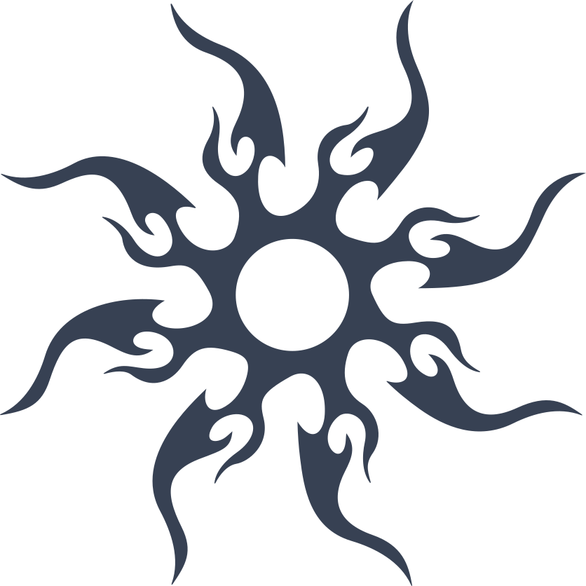 Pretty Tribal Sun Sticker Shipped Fast & Free!