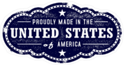 Proudly Made In The United States Of America Sticker