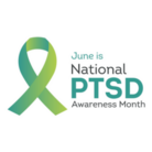 Ptsd Awareness Month Green Ribbon Sticker