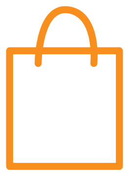 QR Code Shopping Bag Template