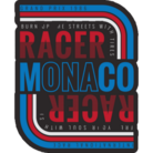 Racer Monaco Sticker