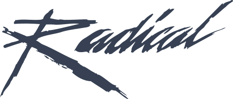 Vibrant, High-Quality Radical Vinyl Lettering Stickers