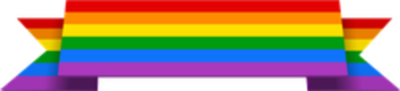 Rainbow Banner Sticker
