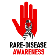 Rare Disease Awareness Lettering Sticker