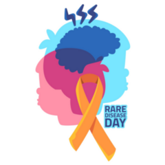 Rare Disease Day Support Sticker