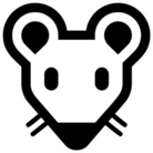 Rat Head Icon Sticker