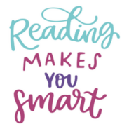 Reading Makes You Smart Sticker