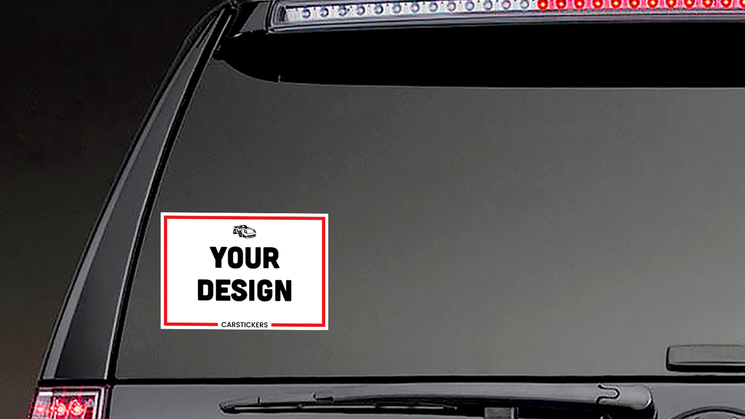 Custom Rectangle Stickers & Labels - Top Quality