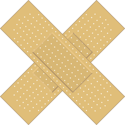 Custom Size Car Band Aid Magnets | Car Stickers