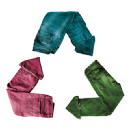 Recycling Of Clothes Second-hand Thrift Sticker