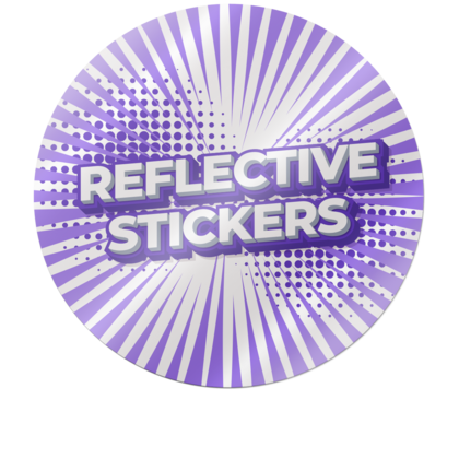 Custom Reflective Stickers & Decals | No Minimums