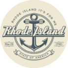 Rhode Island State Emblem Sticker