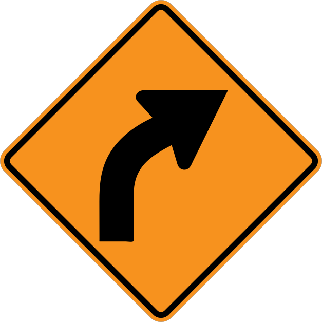 Order Your Right Curve Sticker Today - Free Shipping!
