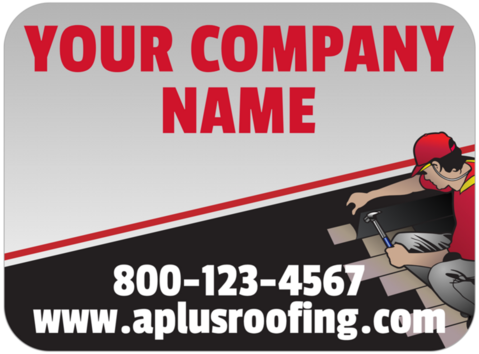 Roofing Magnet Template