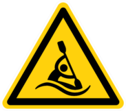 Rowing Experts Only Symbol On Sign Sticker