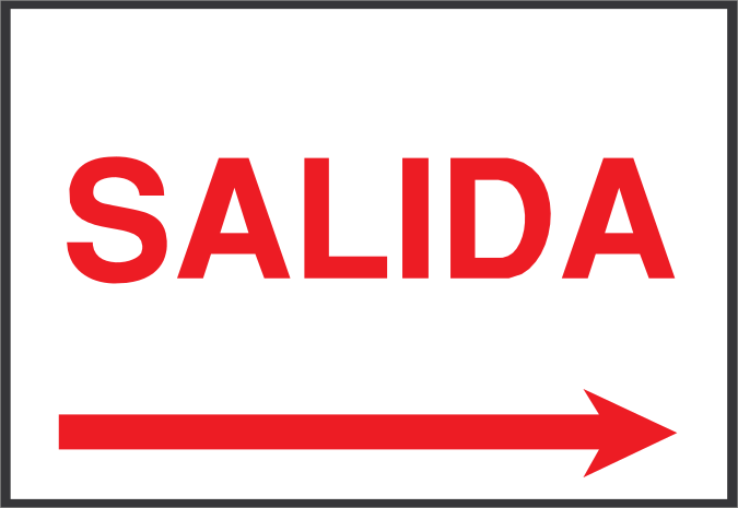 Vibrant, High-Quality Salida Right Arrow Sign Magnets