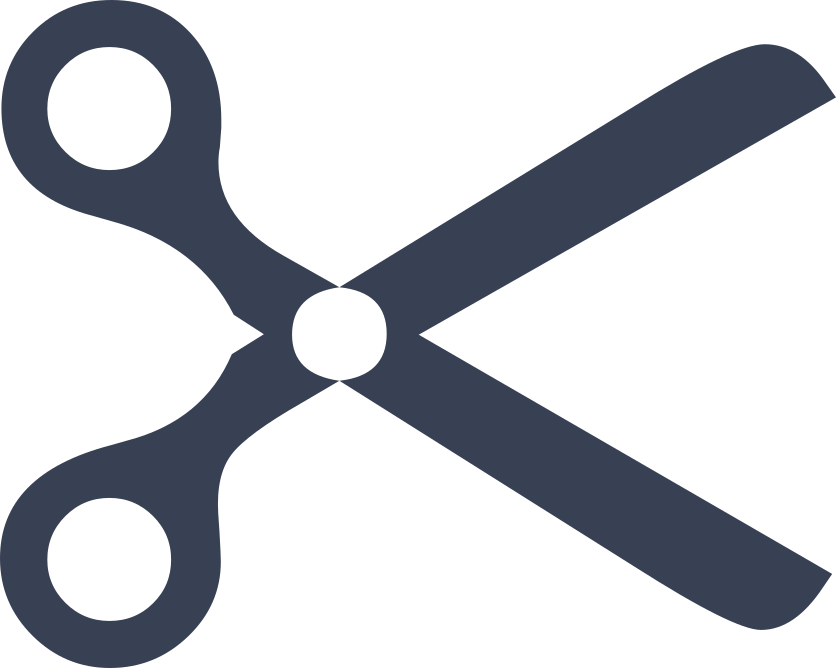 Scissors Sticker - 50+ Colors!