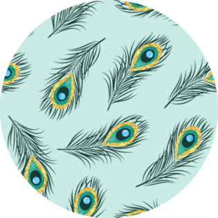 Peacock Vinyl Decals & Stickers | Car Stickers