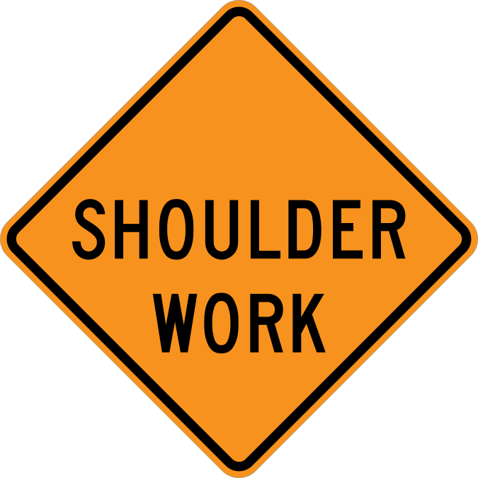 Shoulder Work Sticker