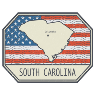 South Carolina Car Stickers and Decals