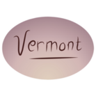 Sign With Vermont Lettering Sticker