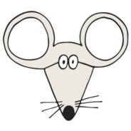 Silly Mouse Sticker