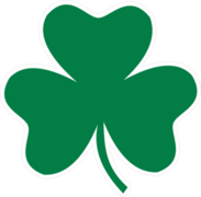 Simple Shamrock Sticker
