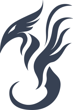 Vibrant, High-Quality Simplified Dragon Design Stickers