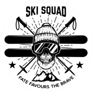 Skiing Stickers | Free Shipping