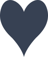 Vibrant, High-Quality Skinny Heart Shape Stickers