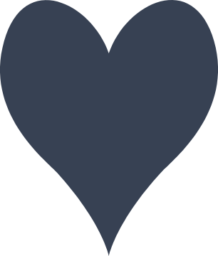 Vibrant, High-Quality Skinny Heart Shape Stickers