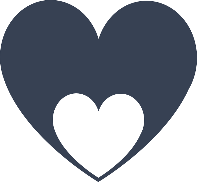 Order Your Small Cut Out Heart Sticker Today - Free Shipping!
