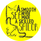 Smooth Sea Seagull Sticker