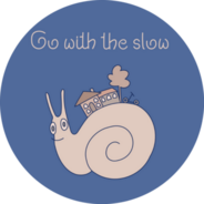 Snail Go With The Slow Sticker