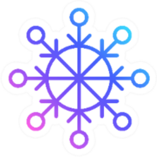 Snowflake Car Stickers and Decals | Winter Decals